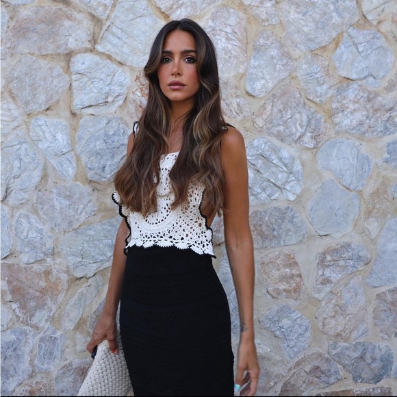 Zara | Dresses | Zara Crochet Dress | Poshmark